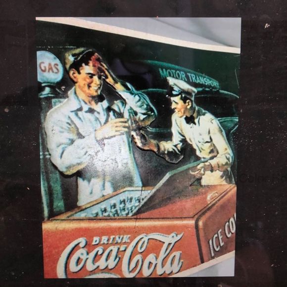 coke a cola company | Wall Decor | 991 Authentic Original Cocacola Sign ...